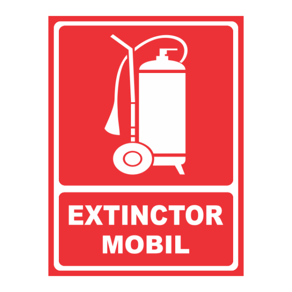 Indicator extinctor mobil - Papeti - Indicatoare PSI & Placute Gravate
